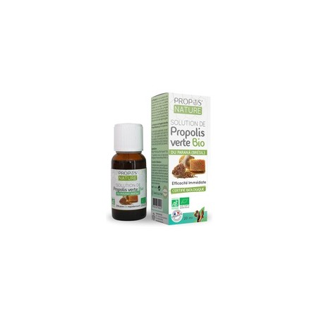 Solución de propóleo verde bio
